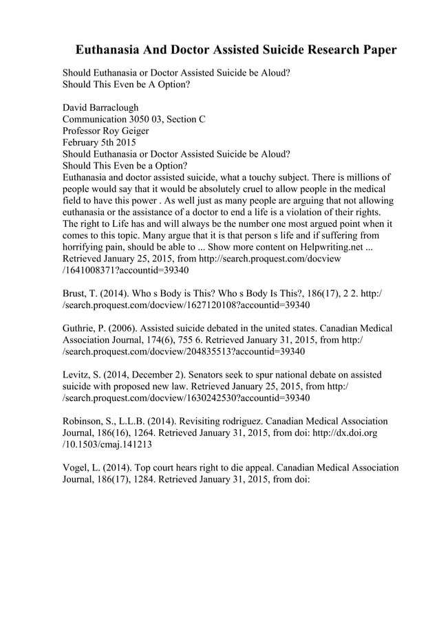 Example Of A Profile Essay | PDF