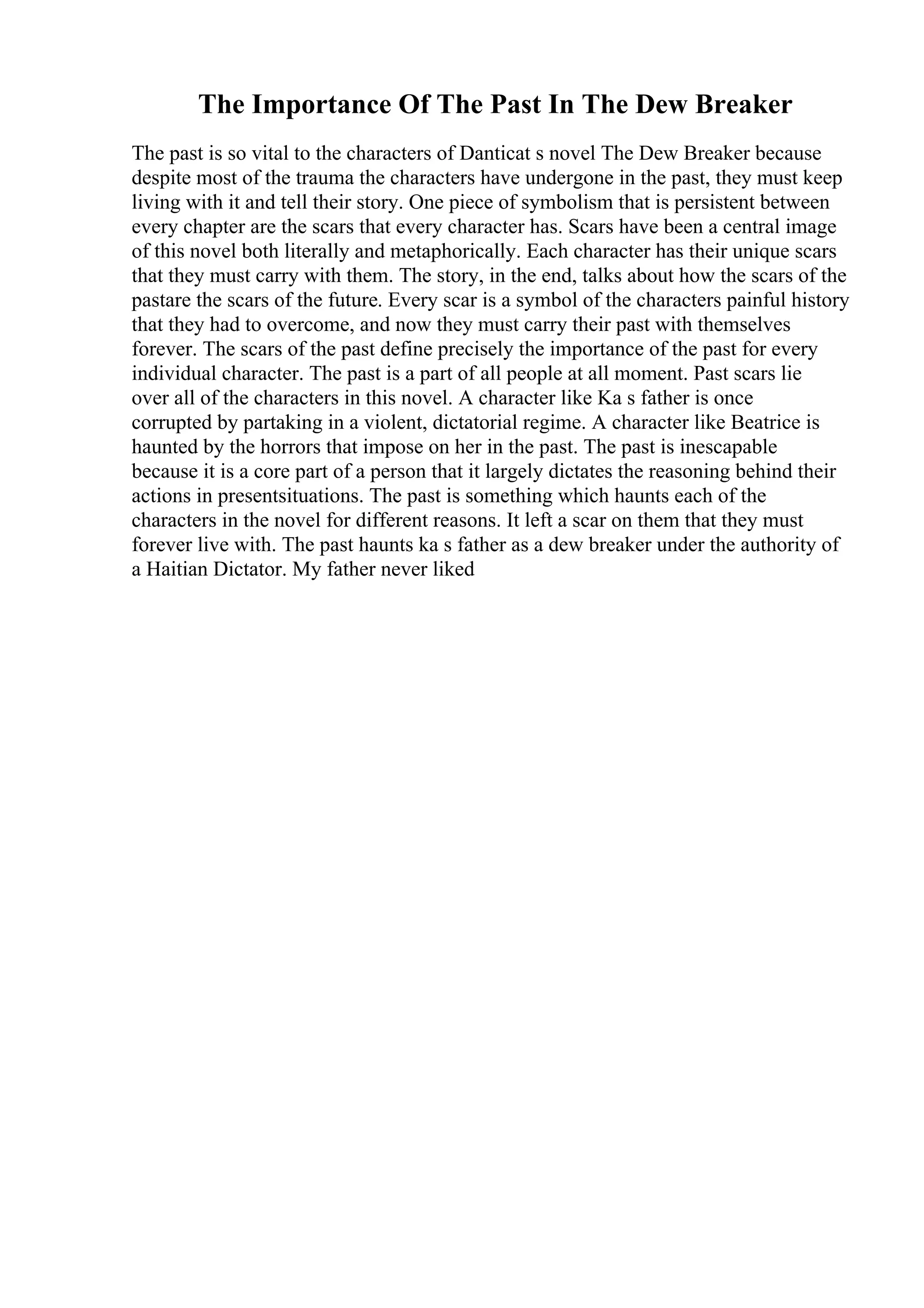 Example Of Argumentative Essay | PDF