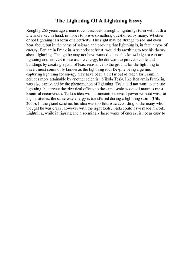 Example Of A Rough Draft Essay | PDF