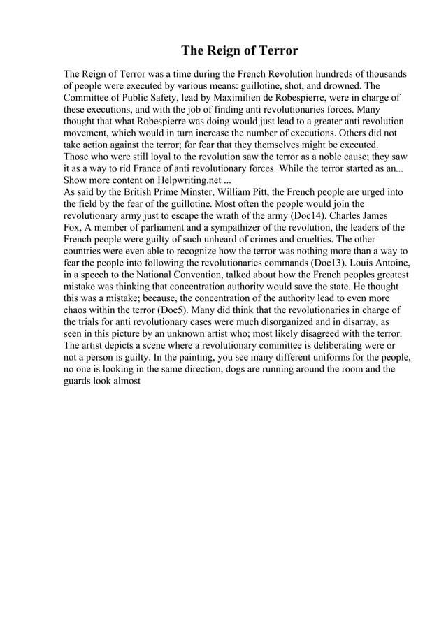 Example Of A Rough Draft Essay | PDF