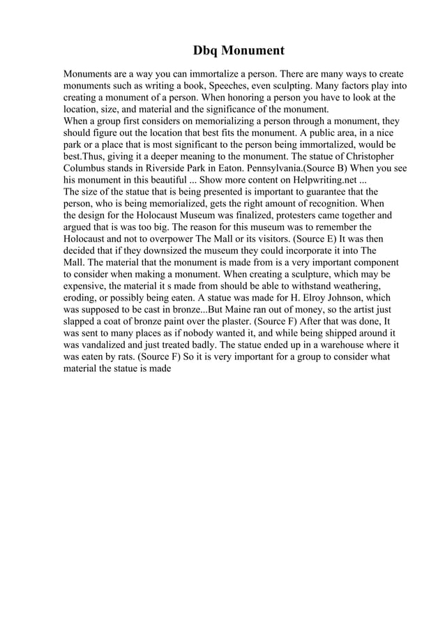 Example Of A Rough Draft Essay | PDF