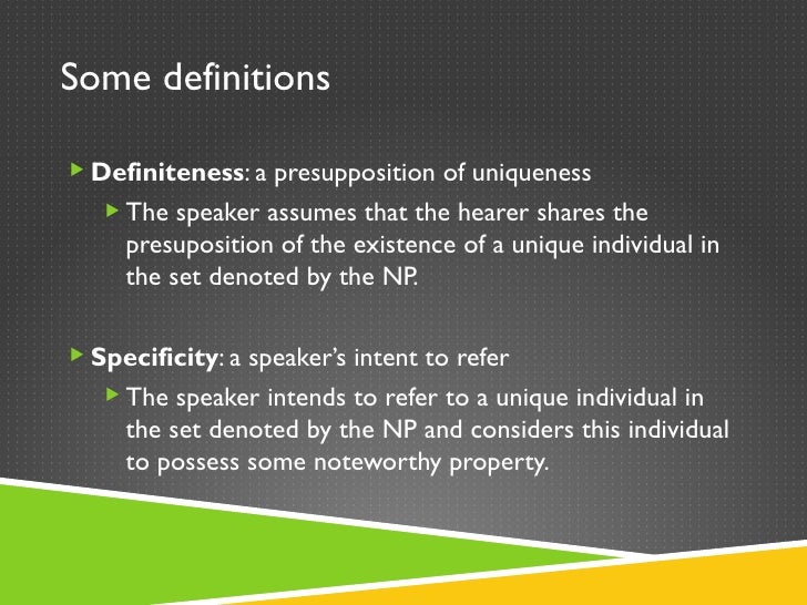 Example of article presentation