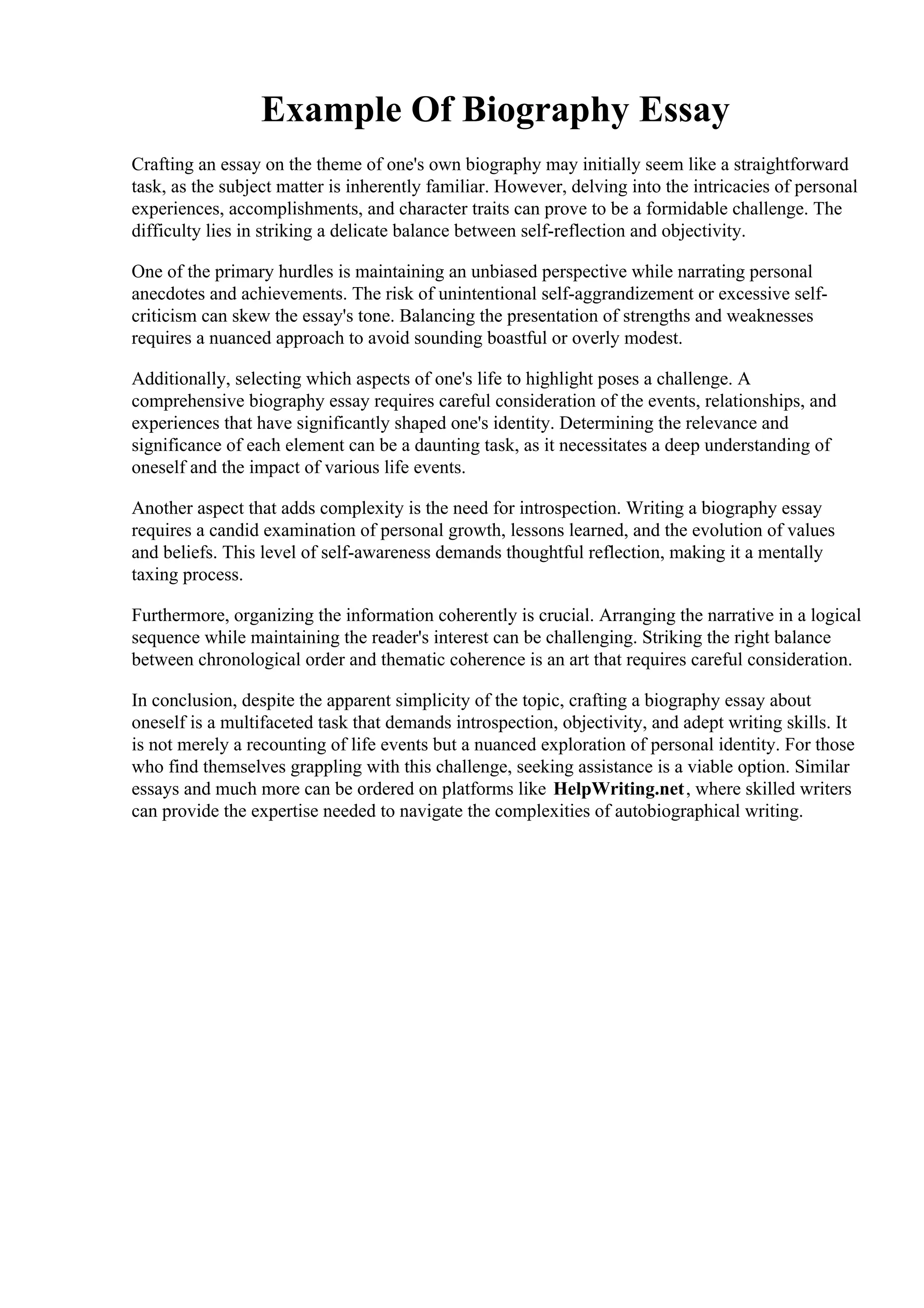 Example Of Biography Essay.pdf