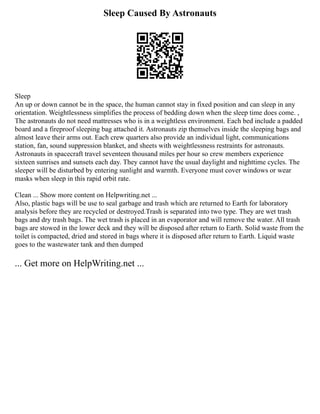 Example Of Body Of Research Paper. S | PDF