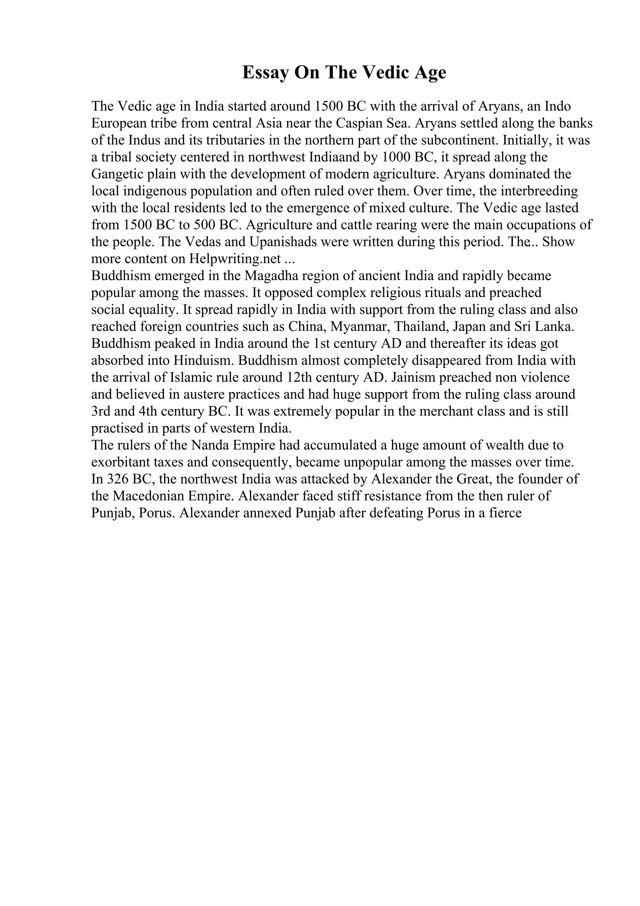 Example Of Classification And Division Essay | PDF