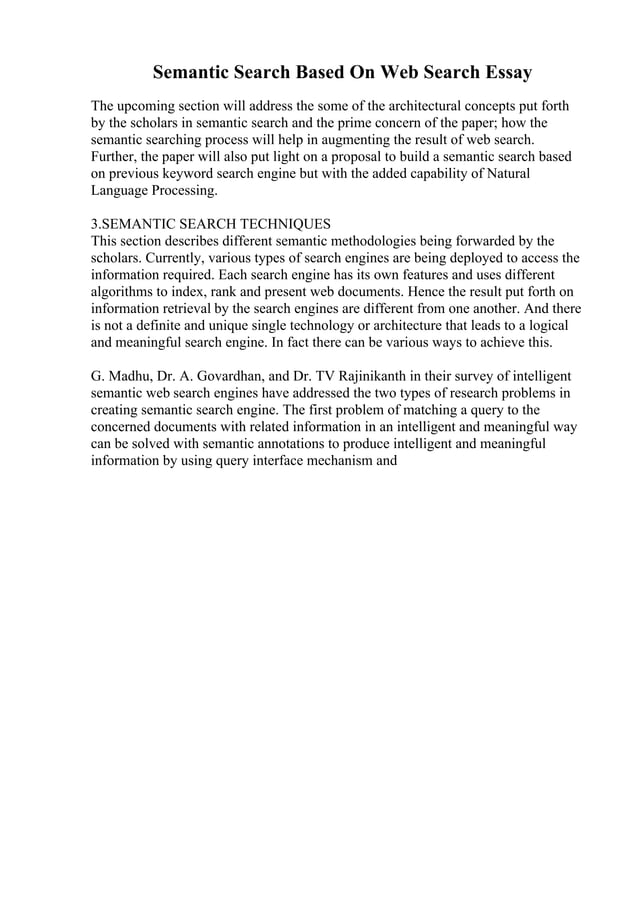 Example Of Classification And Division Essay | PDF