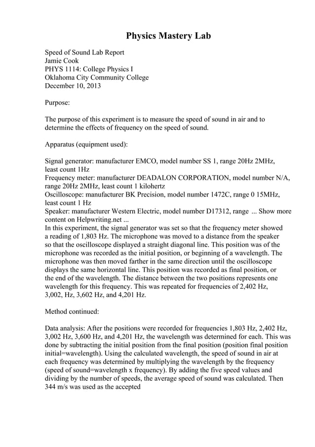 Example Of Classification And Division Essay | PDF