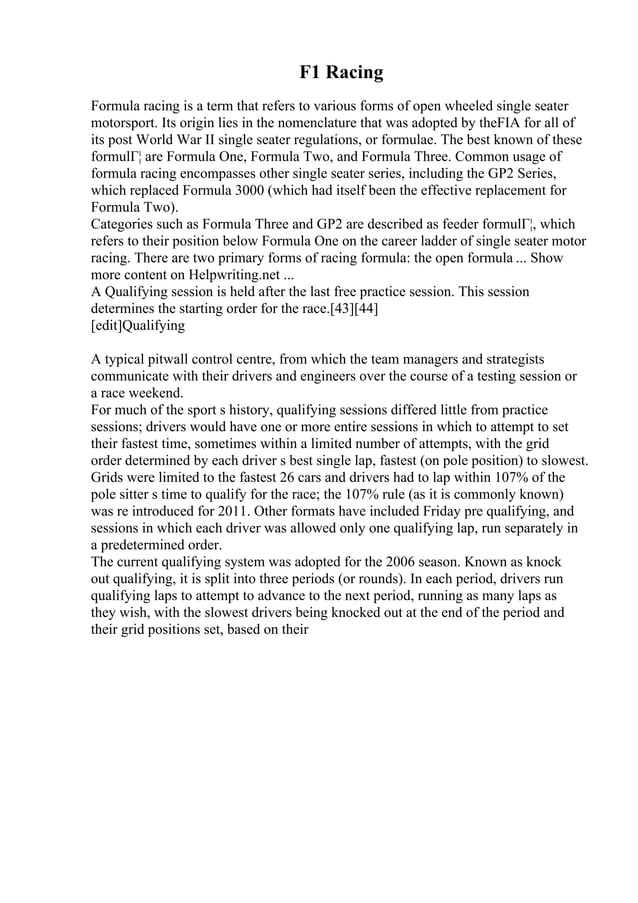 Example Of Classification And Division Essay | PDF