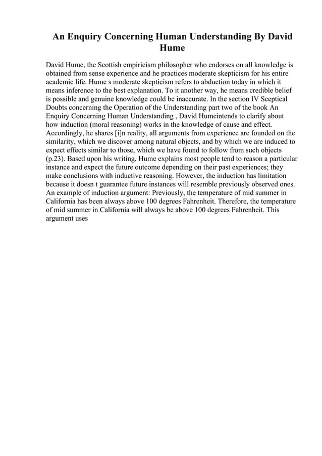 Example Of College Admission Essay | PDF