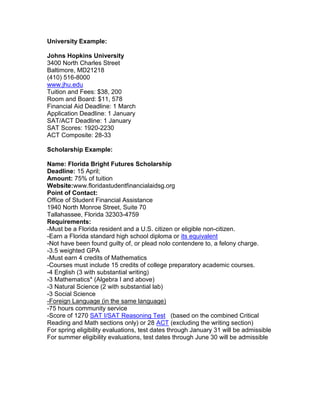 Example of College Portfolio Part 2 2012 13 | PDF