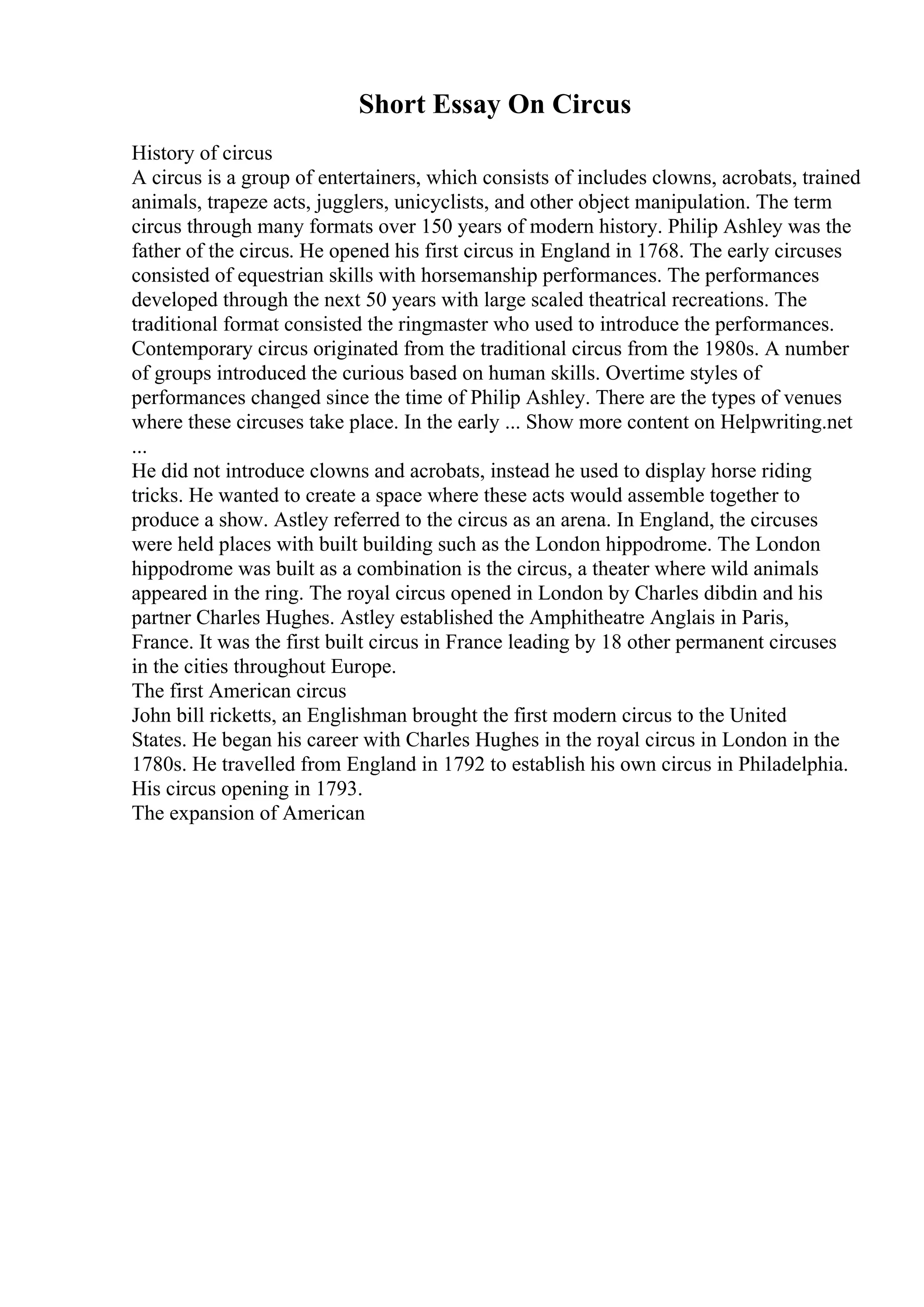 Example Of Comparison And Contrast Essay | PDF