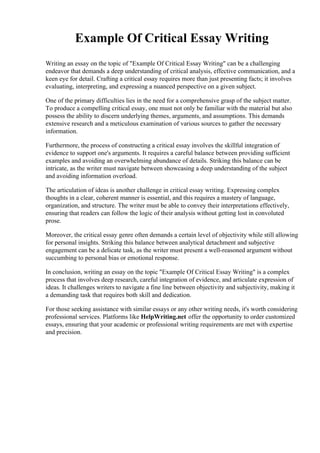 Example Of Critical Essay Writing.pdf