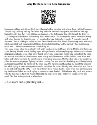 Example Of Critique Paper Introduction How To Write | PDF