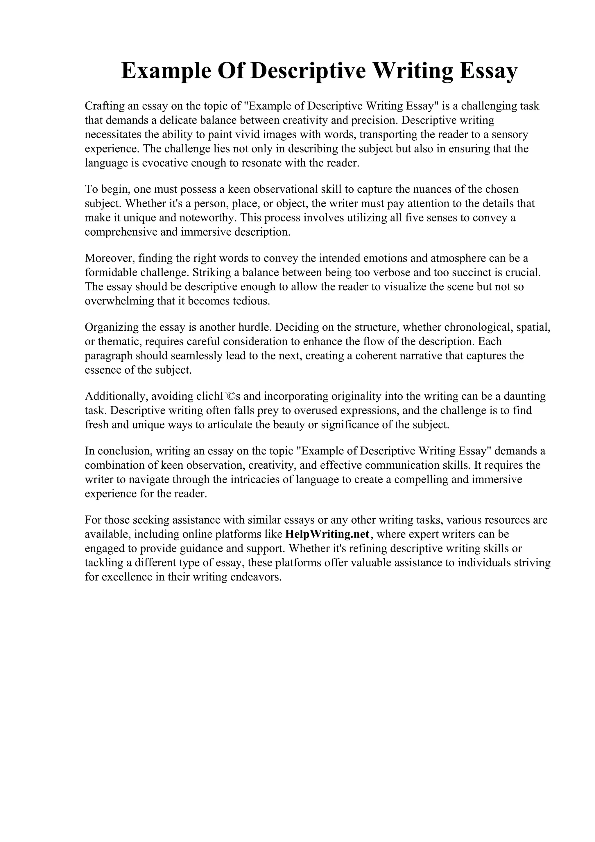 Example Of Descriptive Writing Essay.pdf