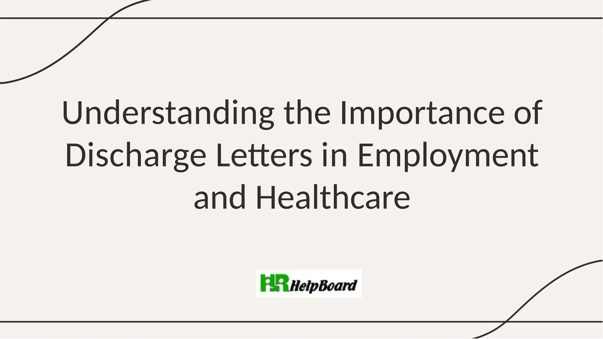 Example of Discharge Letter, Sample Discharge Letter | PPTX