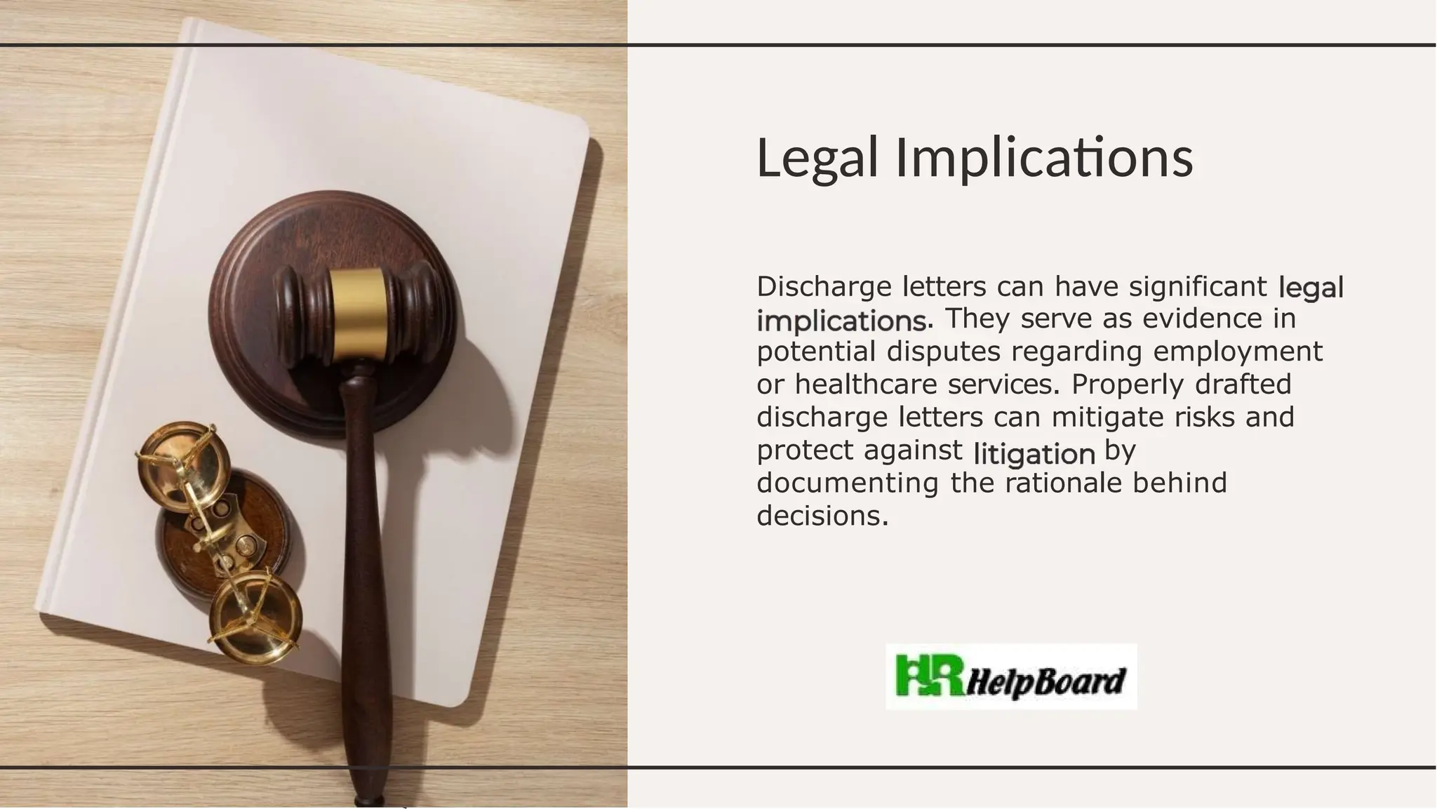 Example of Discharge Letter, Sample Discharge Letter | PPTX