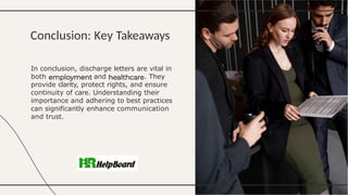 Example of Discharge Letter, Sample Discharge Letter | PPTX
