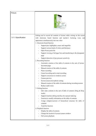 Example of engineering specification for an engineering laboratory ...