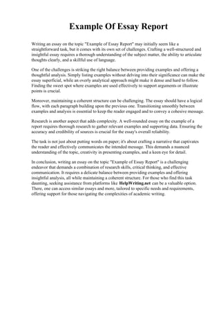 Example Of Essay Report.pdf