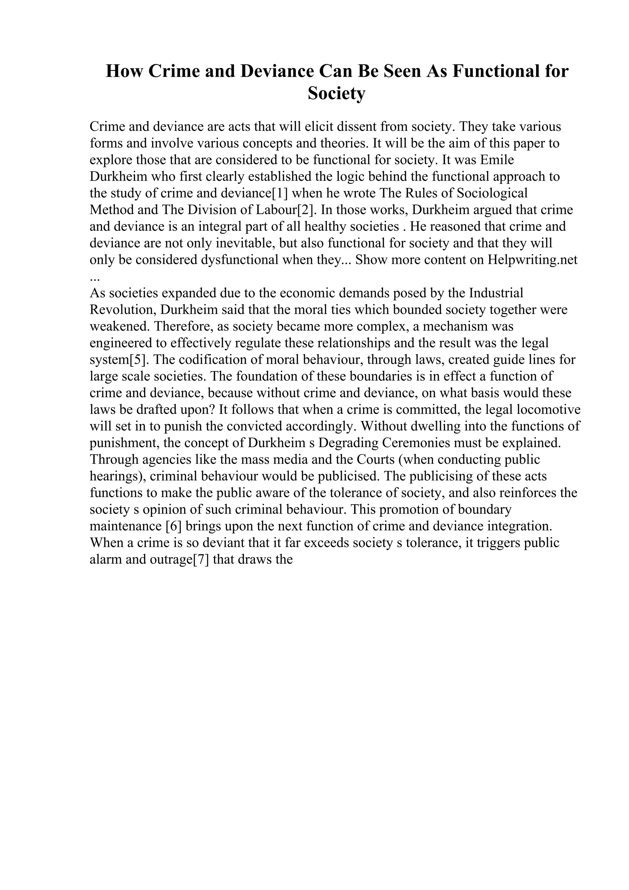 Example Of Example Essays | PDF