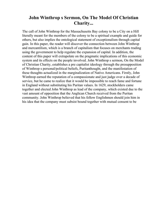 Example Of Example Essays | PDF