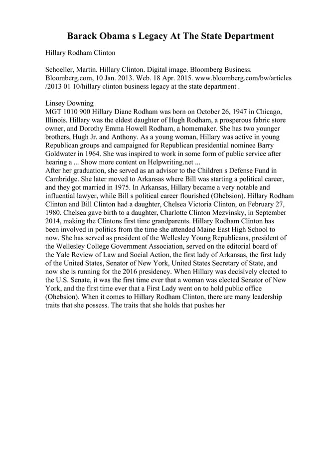 Example Of Example Essays | PDF