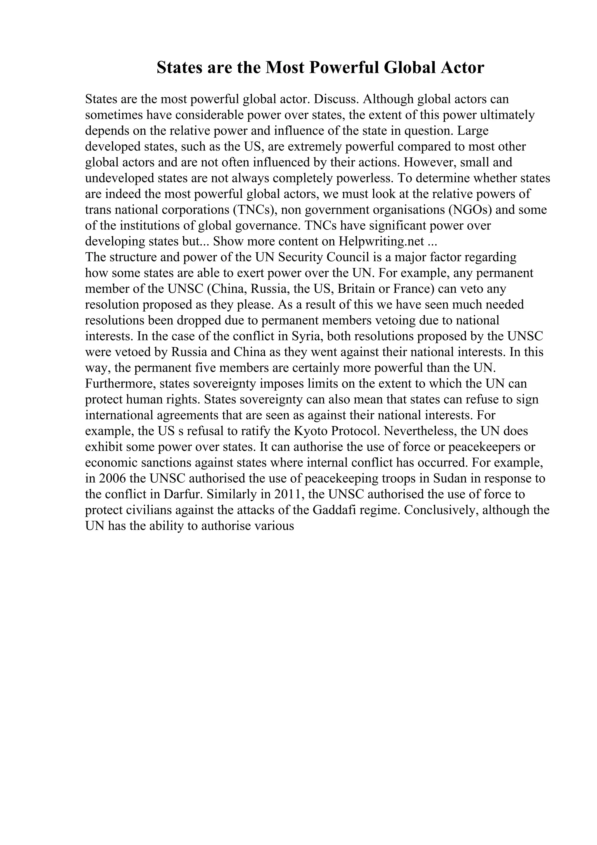 Example Of Expository Essay Writing | PDF