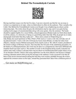 Example Of Film Analysis Using Mise-En-Scene - Uni | PDF