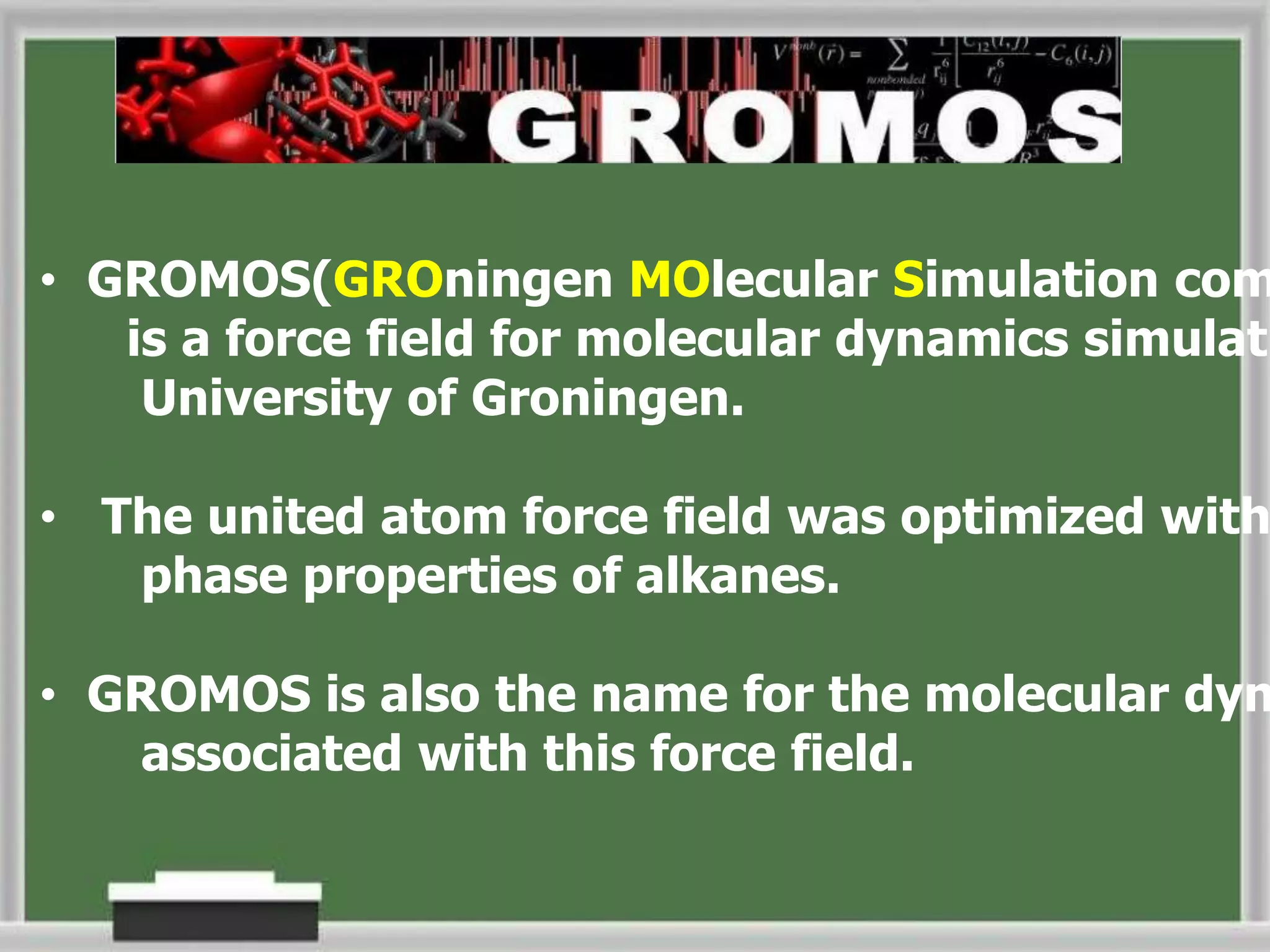 Example of force fields | PPTX