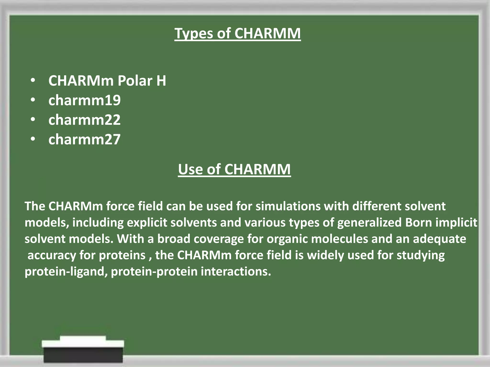 Example of force fields | PPTX