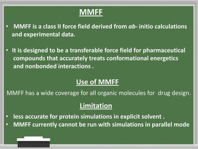Example of force fields | PPTX | Chemistry | Science