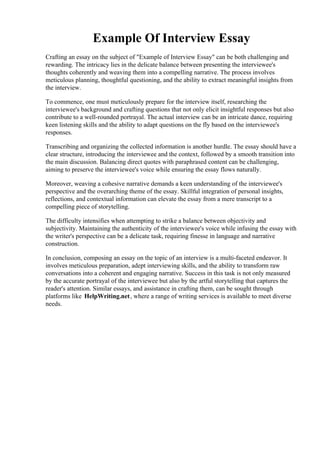 Personal Skills List And Examples