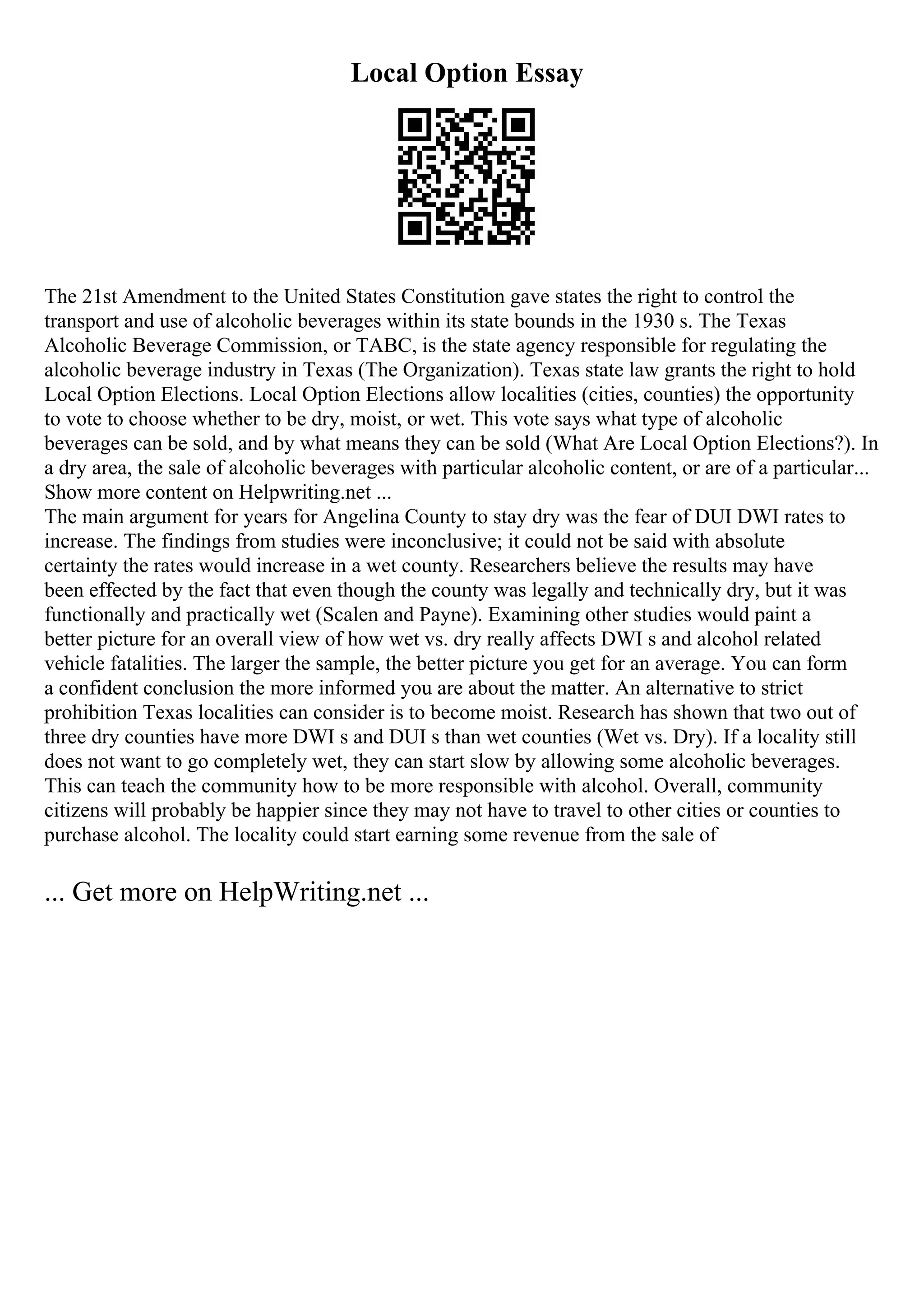 Example Of Introduction Essay Spm | PDF