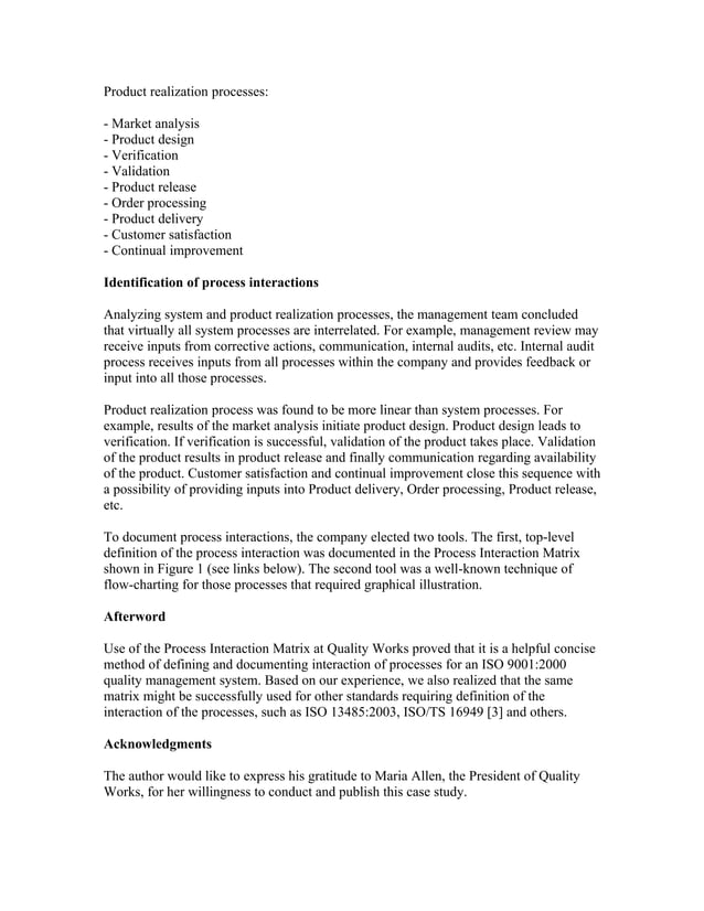 Example of iso 9000 | PDF