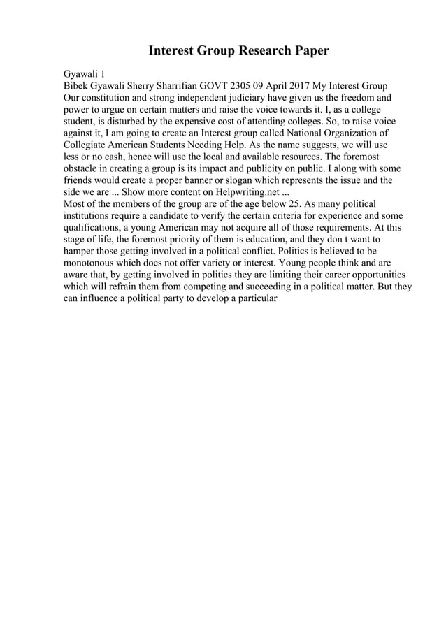 Example Of Leadership Essay | PDF