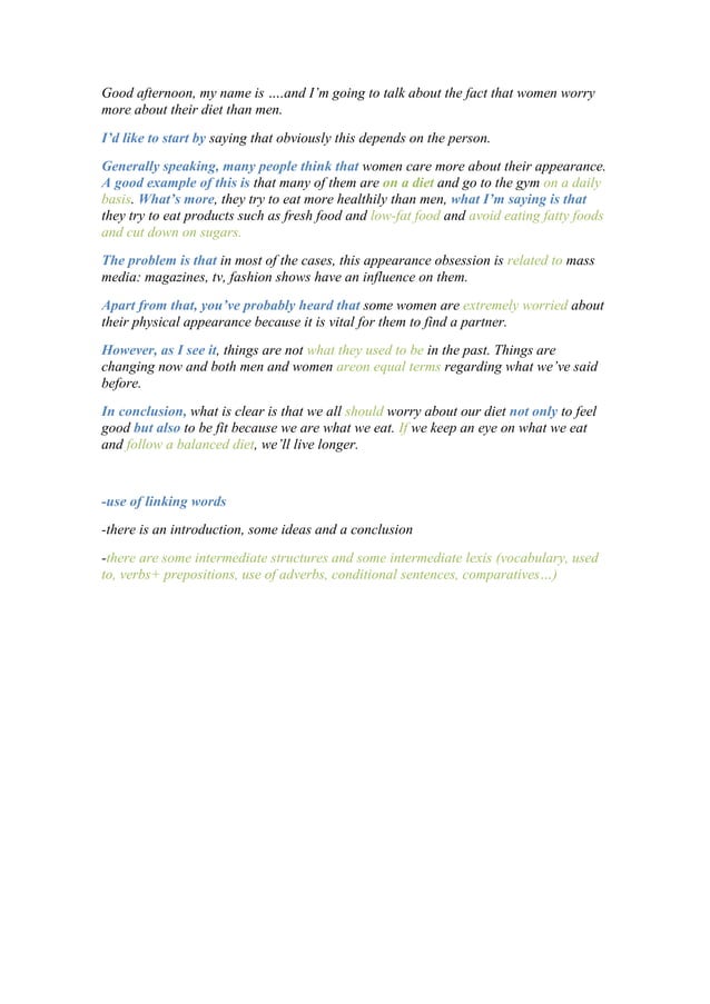 Example of monologue | PDF