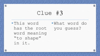 Example of mystery word of the day | PPTX