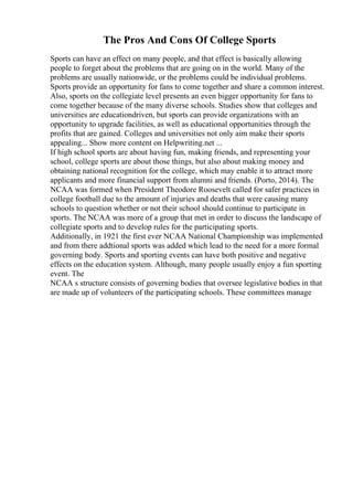 Example Of Photo Essay | PDF