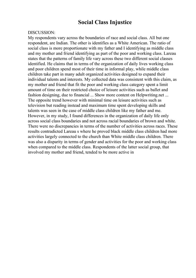 Example Of Photo Essay | PDF