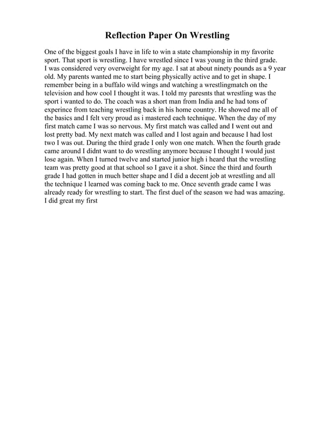 Example Of Photo Essay | PDF