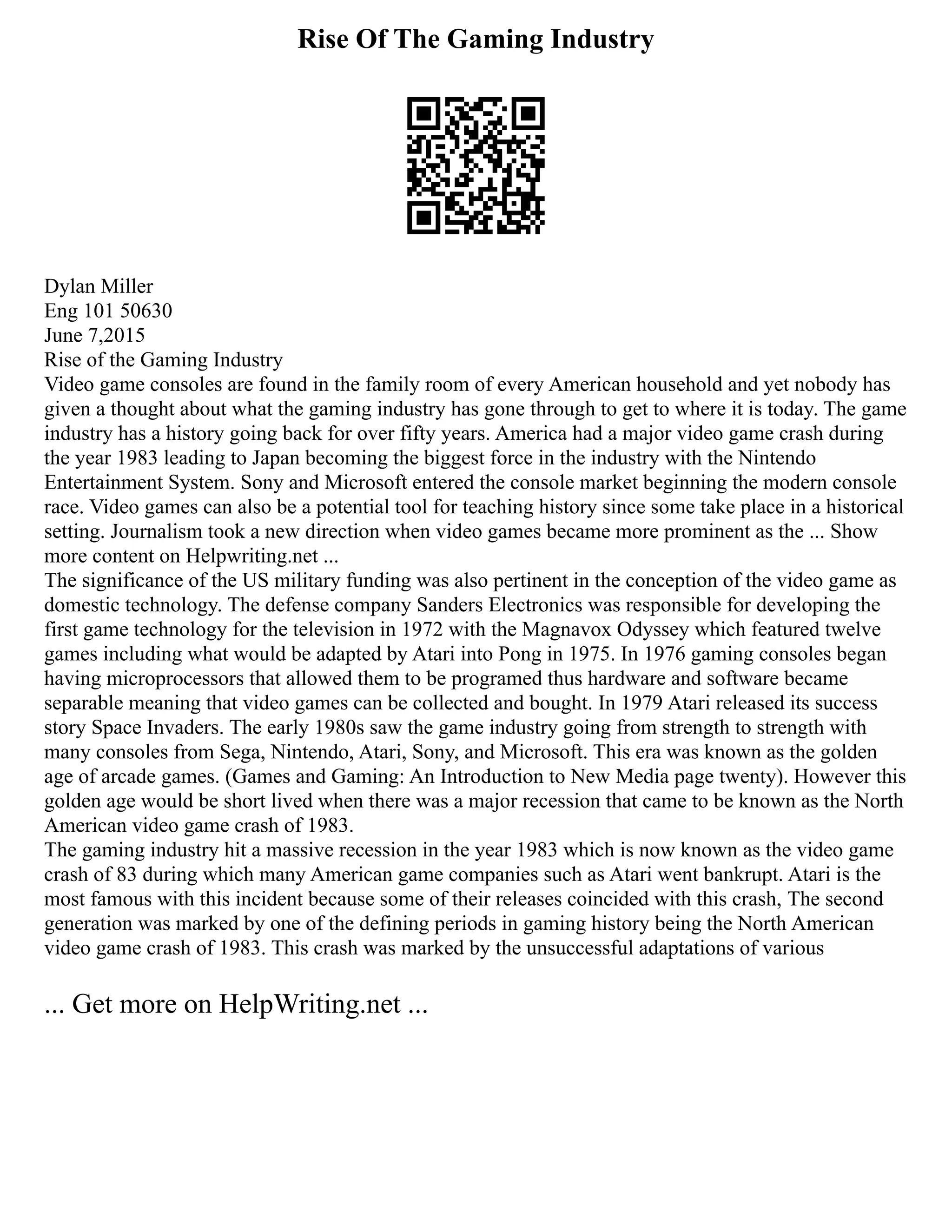 Example Of Position Paper - How To Write A Position P | PDF