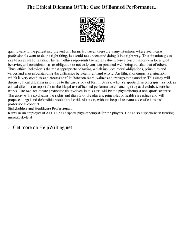 Example Of Position Paper Position Paper Example P | PDF