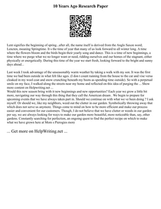 Example Of Position Paper Position Paper Example P | PDF