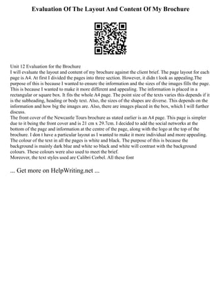 Example Of Position Paper Sample Position Paper By | PDF