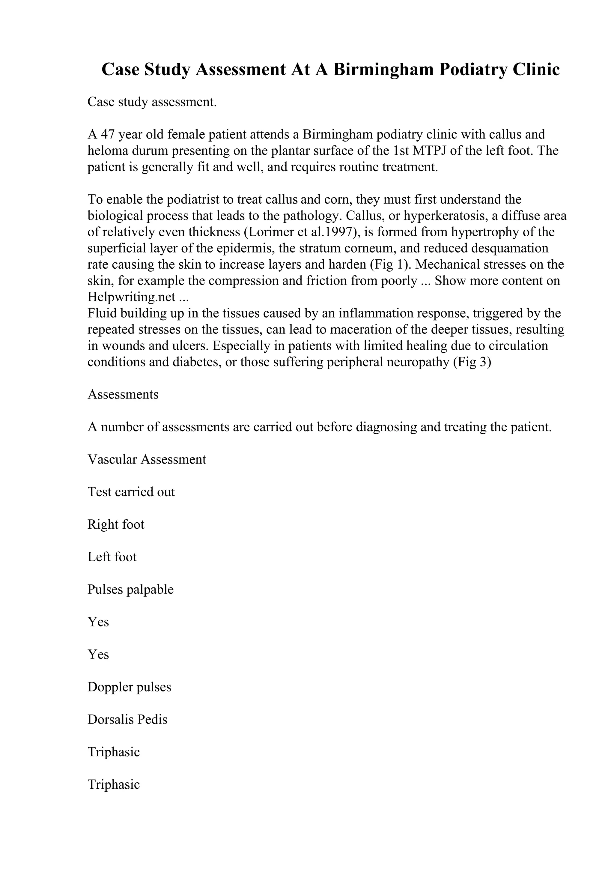 Example Of Process Essay | PDF