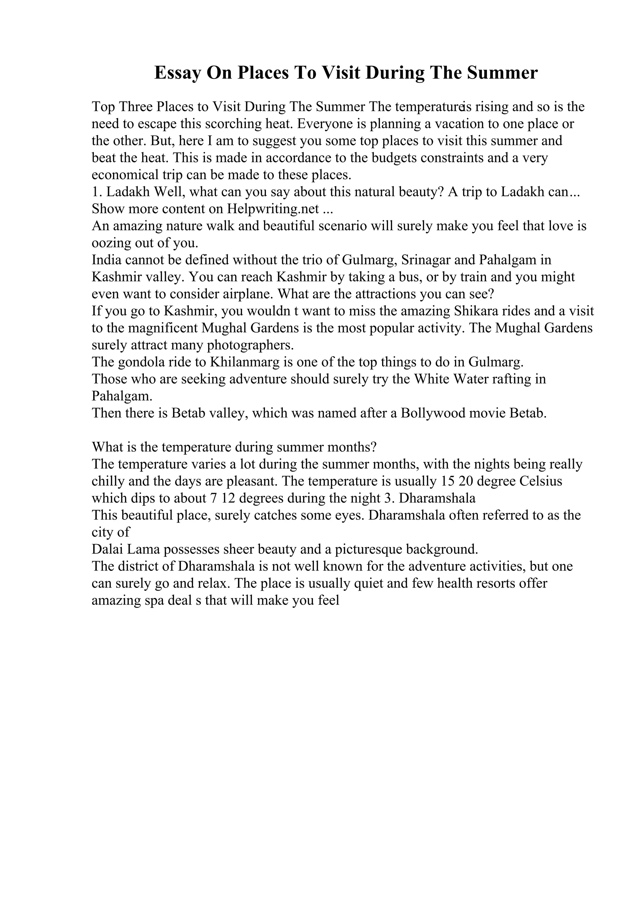 Example Of Report Essay. Report Writing Example for Students - 9 ...