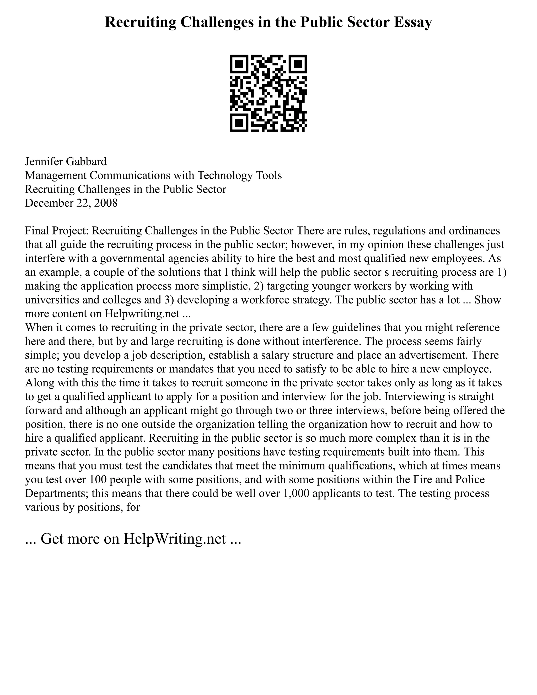 Example Of Subheadings In Critique Paper - How To Wr | PDF