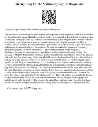 Example Of Subheadings In Critique Paper - How To Wr | PDF