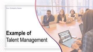 Example Of Talent Management PowerPoint Presentation Slides | PPT