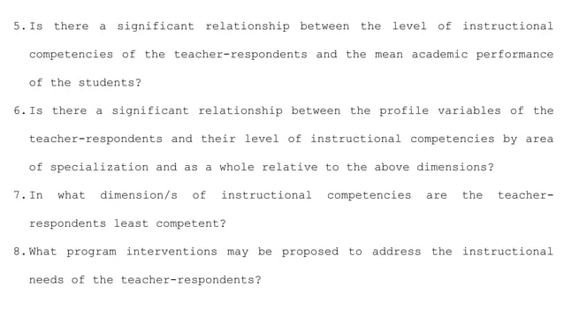 Example of TITLE, STATEMENT OF THE PROBLEM AND QUESTIONNAIRE.pptx